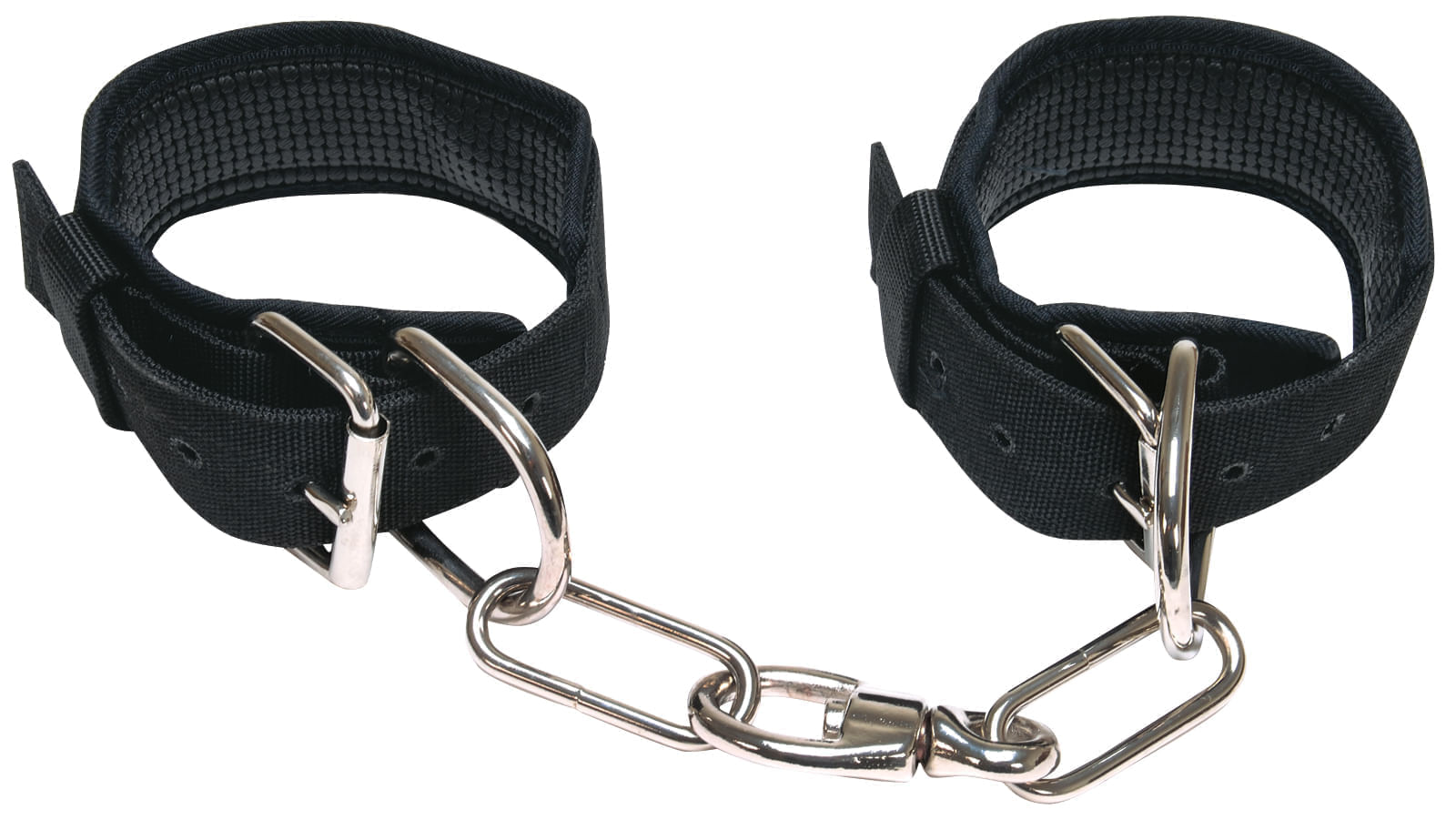 Black Chain Horse Hobbles with PVC Lining - Jeffers