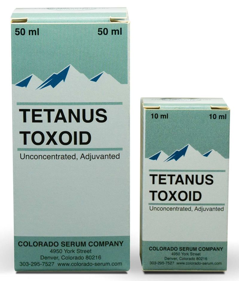 Colorado Serum Tetanus Toxoid Unconcentrated - Jeffers