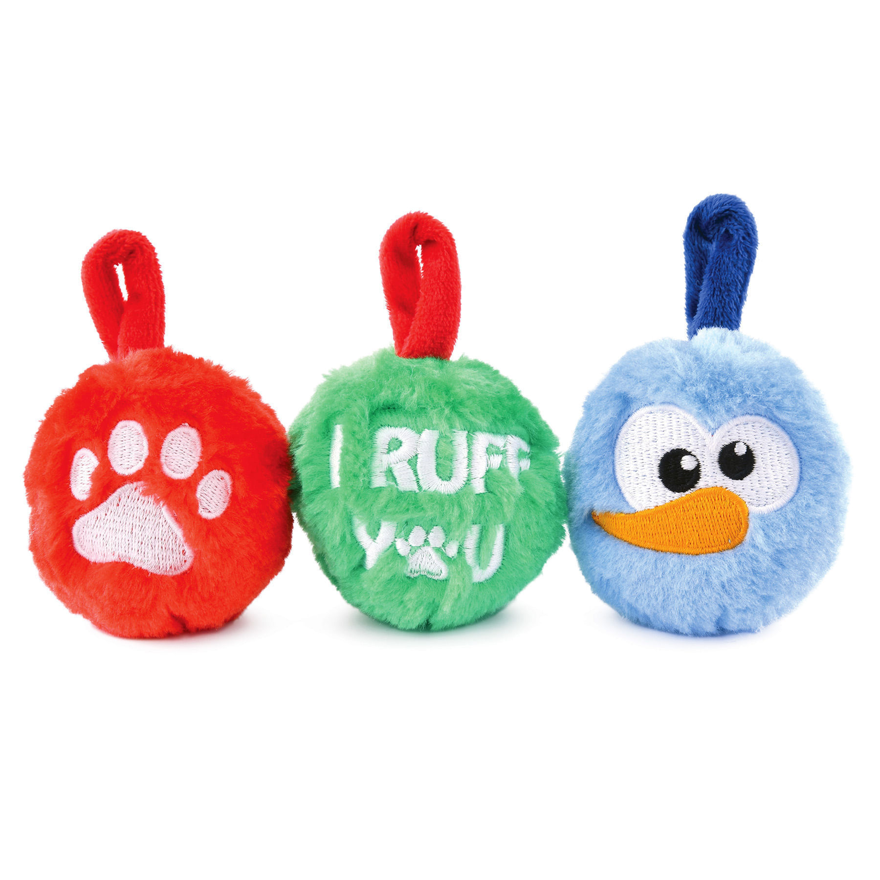 Invincibles Plush Ornaments, 3 Pack - Jeffers