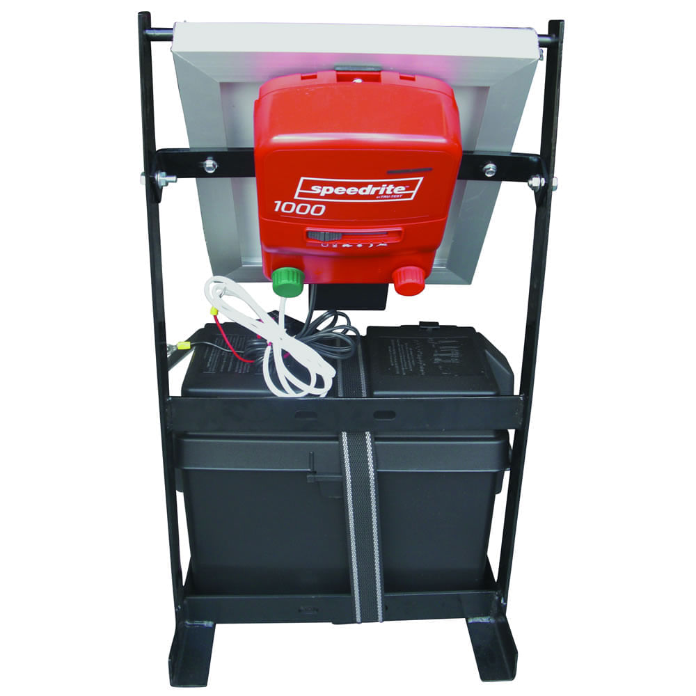 Speedrite 1J Solar System Solar Panel with Speedrite 1000 Energizer ...