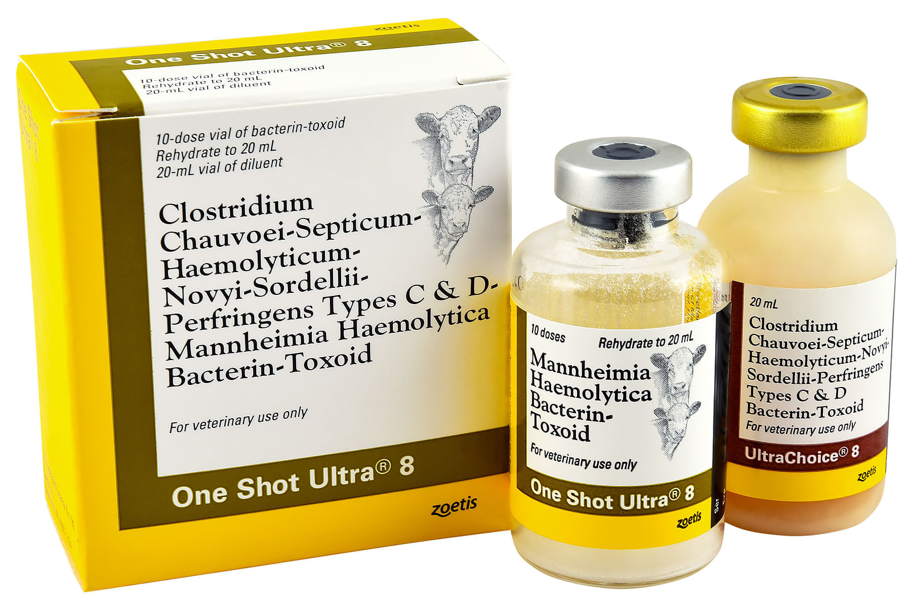 One Shot Ultra 8 Cattle Vaccine - Jeffers