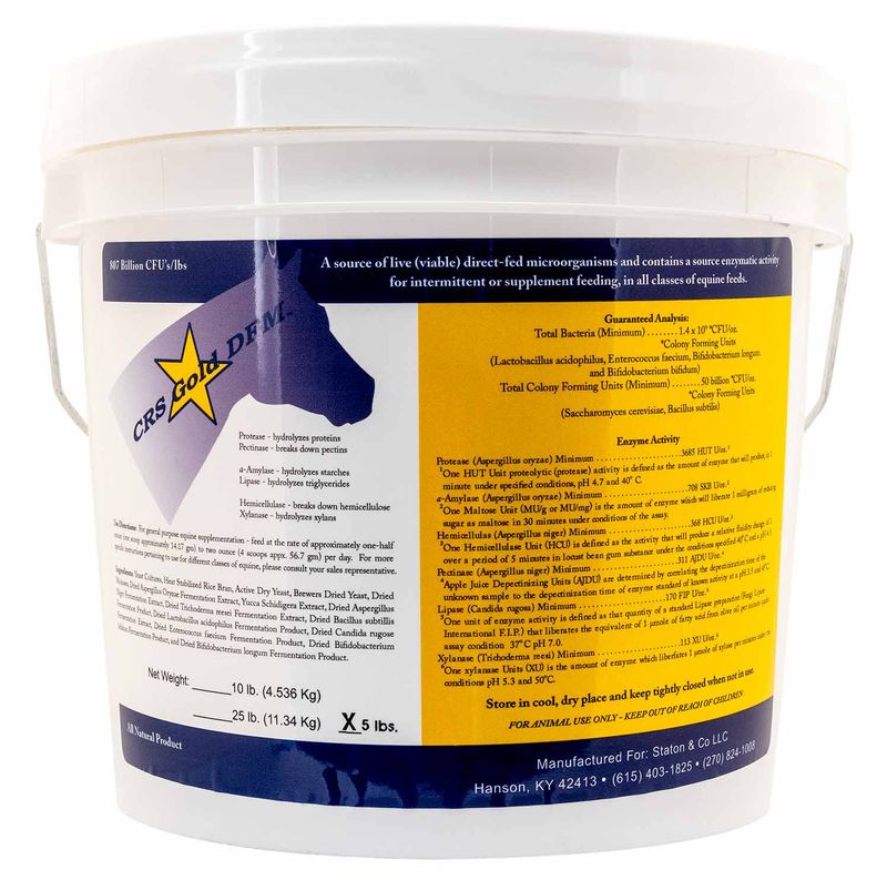CRS Gold DFM Horse Supplement - Jeffers
