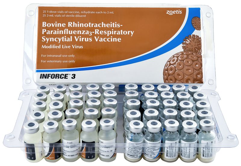 INFORCE 3 Cattle Vaccine for Respiratory Disease - Jeffers