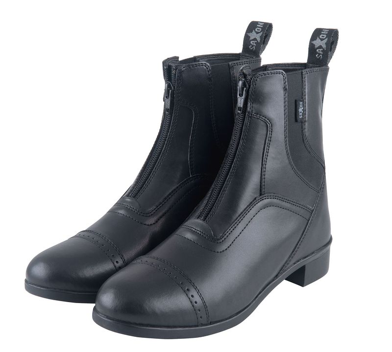 Saxon Syntovia Womens Zip Paddock Boots Jeffers