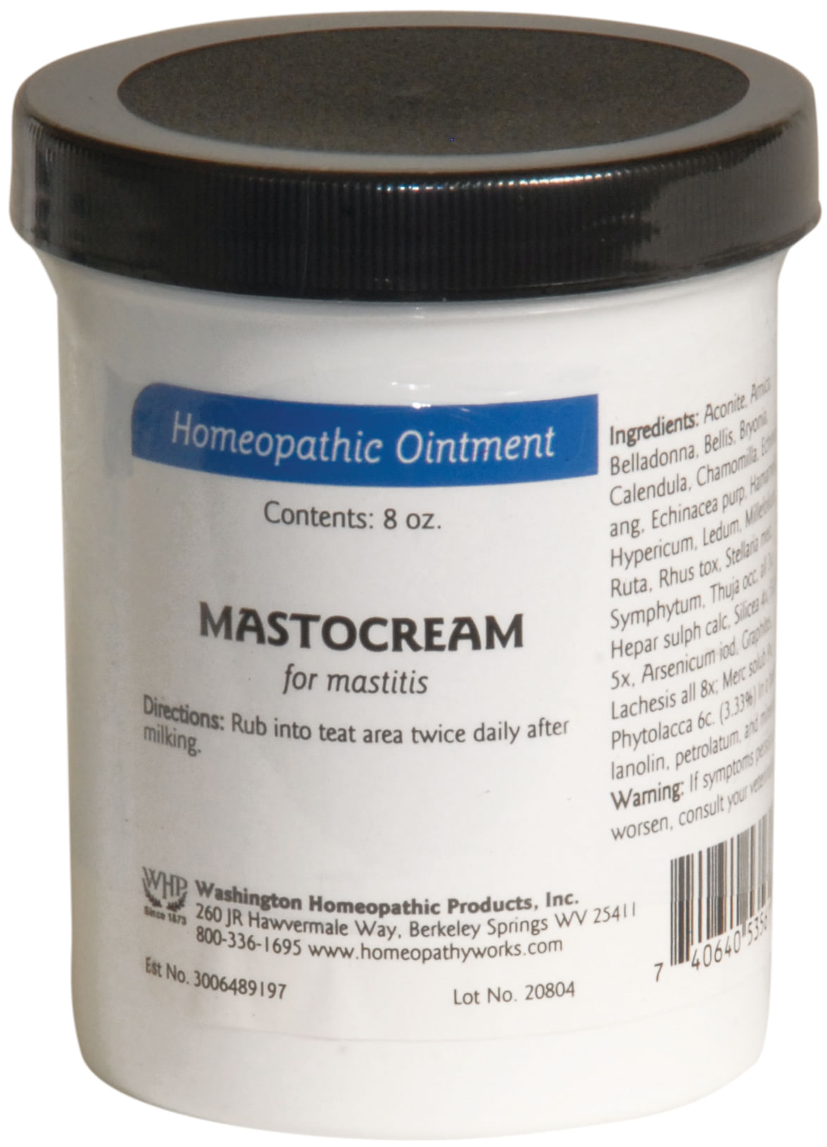 MastoCream For Mastitis with Potent Healing Herbs - Jeffers