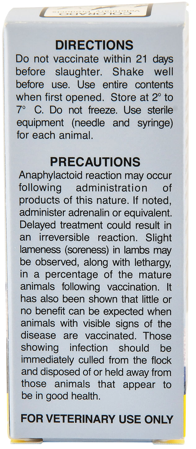 Case-Bac Sheep Vaccine for Caseous Lymphadenitis (CL) - Jeffers