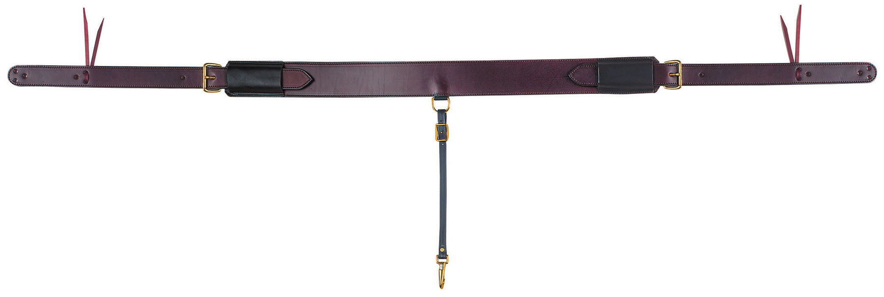 Tucker Leather Rear Cinch Set, Brown - Jeffers