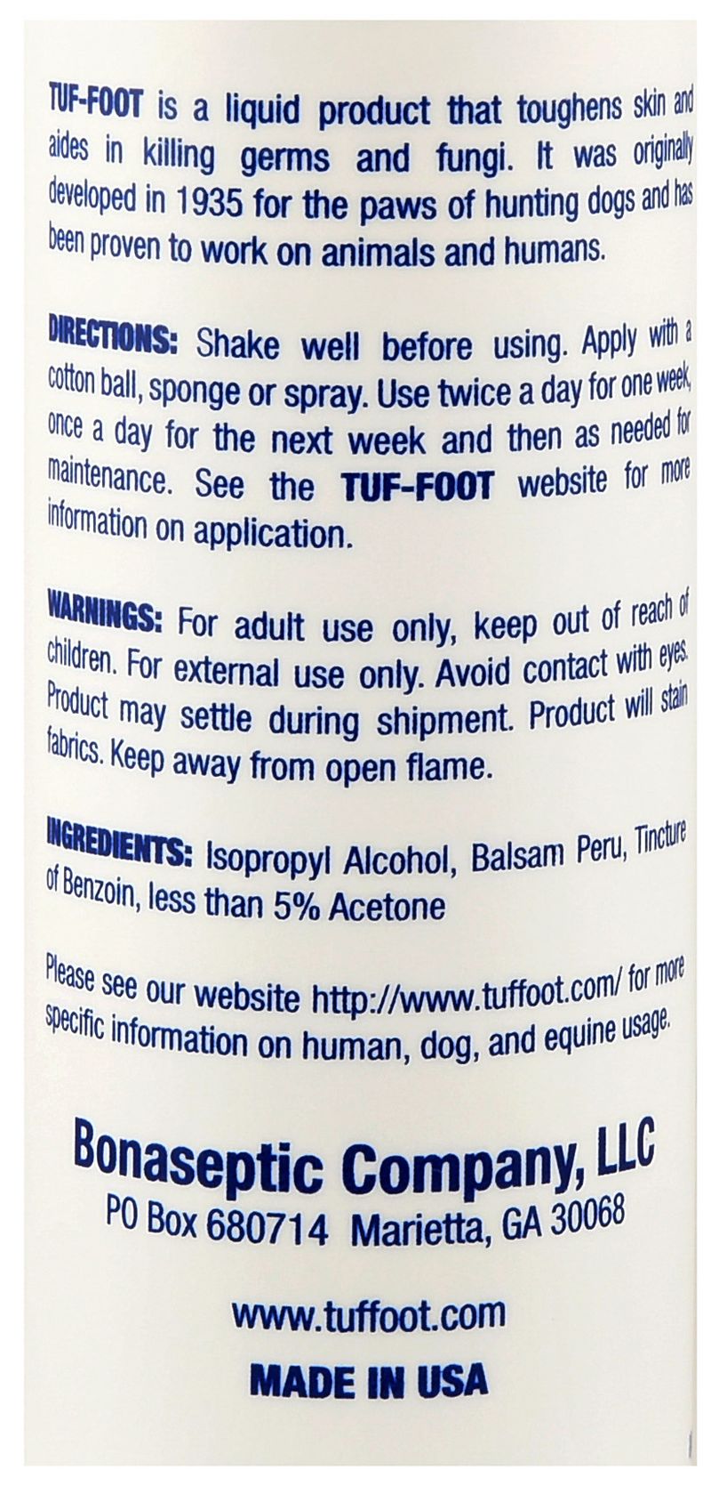 Tuf-Foot Pad Protector, 7 oz - Jeffers