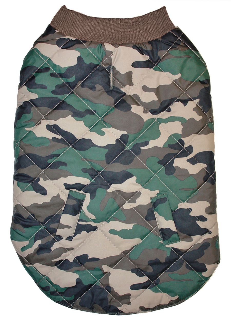 Reversible Camo Dog Jacket - Jeffers