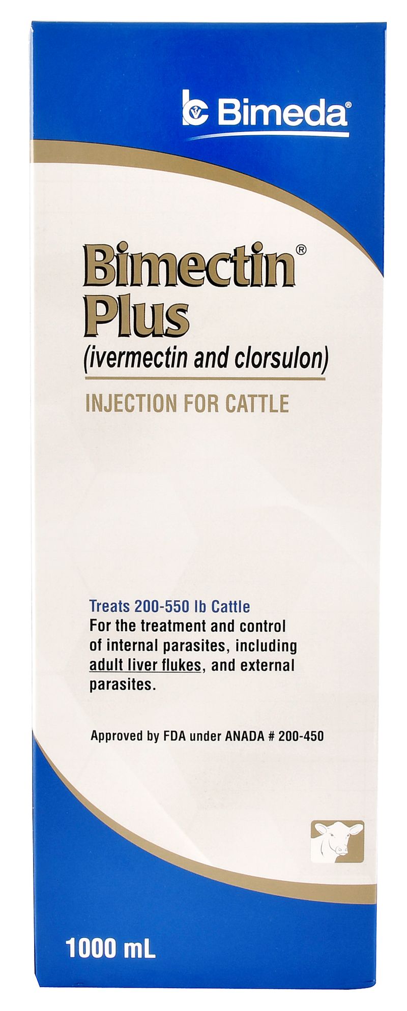 Bimectin Plus Injectable Cattle Wormer - Jeffers