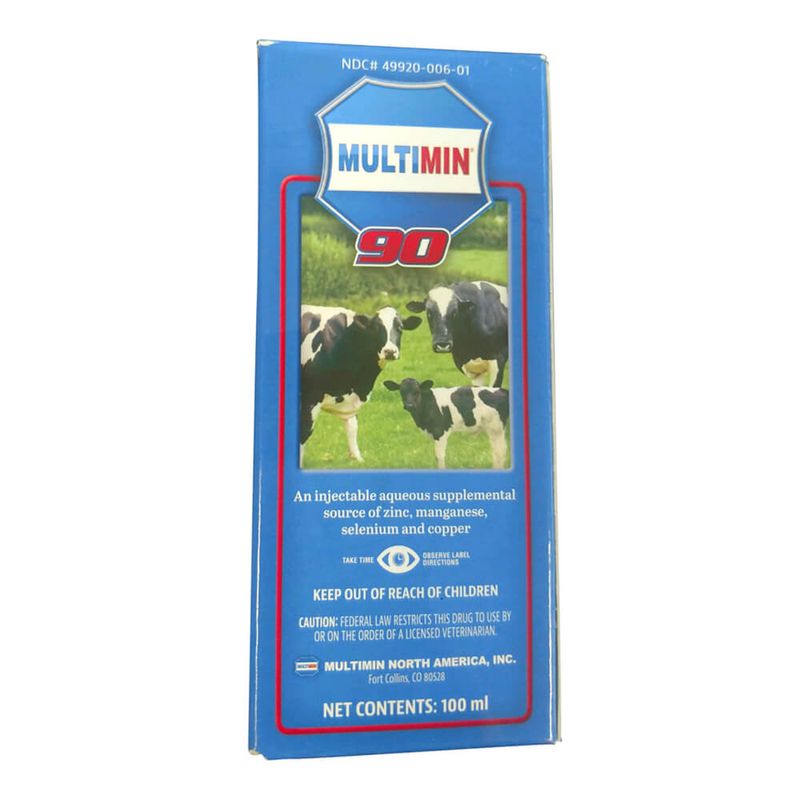 Multimin 90 Injection for Cattle - Jeffers