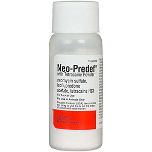 Rx Neo Predef w/Tetracaine Powder - Jeffers