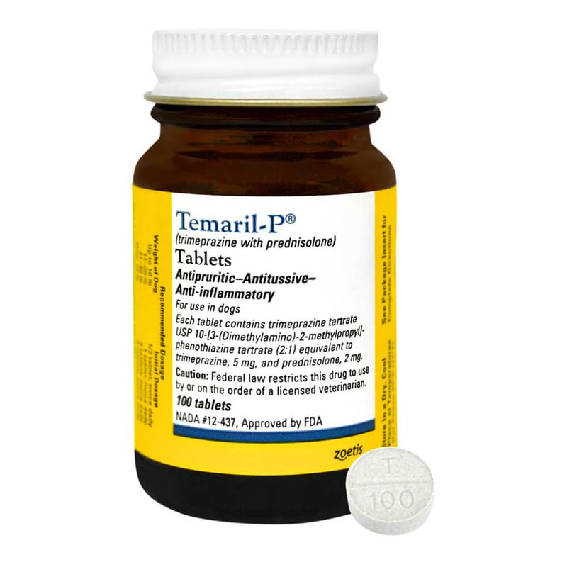 Rx Temaril-P, 5mg/2mg Tablets - Jeffers