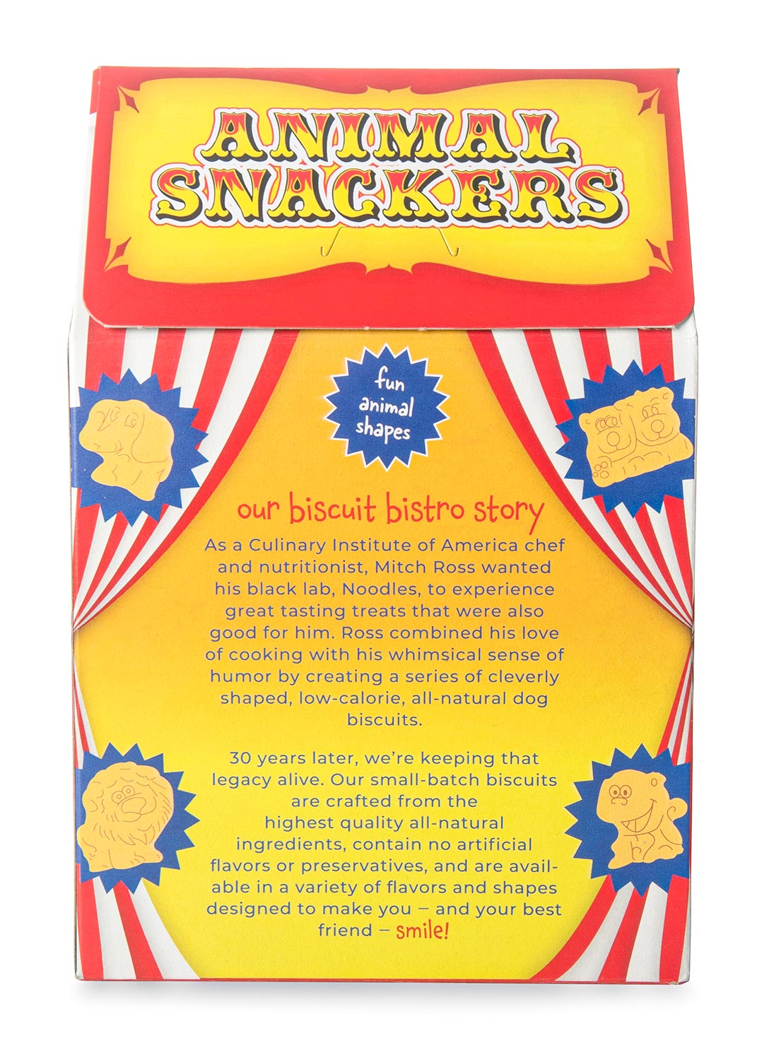 Animal Snackers, Peanut Butter, 12 oz - Jeffers