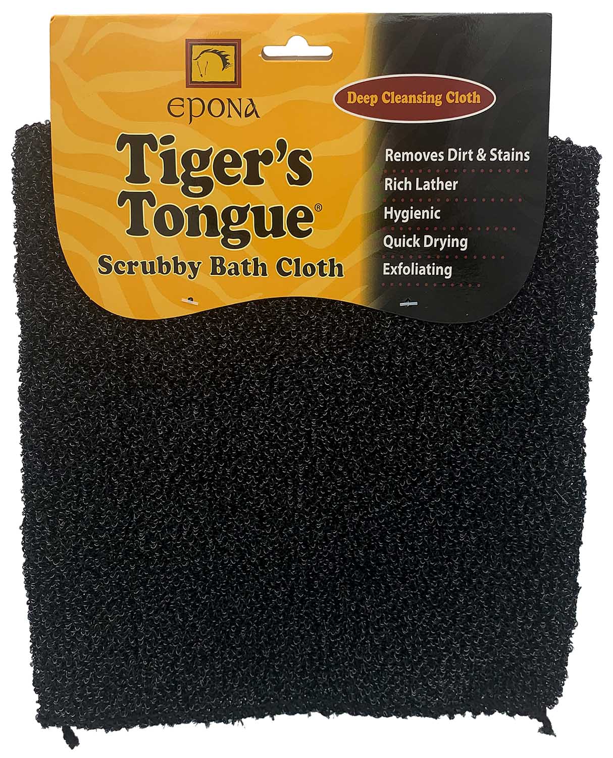 Epona Tiger's Tongue Scrubby Bath Cloth - Jeffers Epona Tiger's Tongue Scrubby Bath Cloth - Jeffers