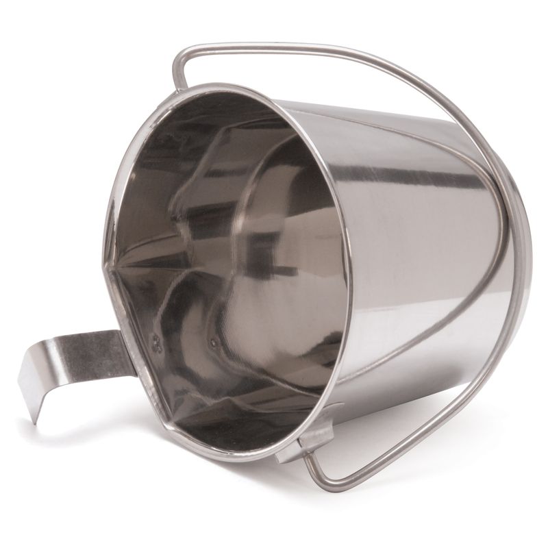 Jeffers Stainless Steel Flat-Sided Hanging Pails - Jeffers