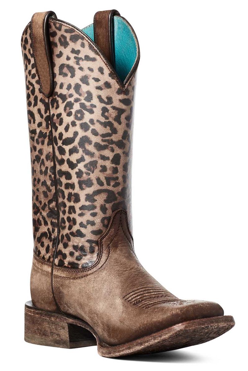 Women's Circuit Savanna Cheetah Western Boot by Ariat - Jeffers