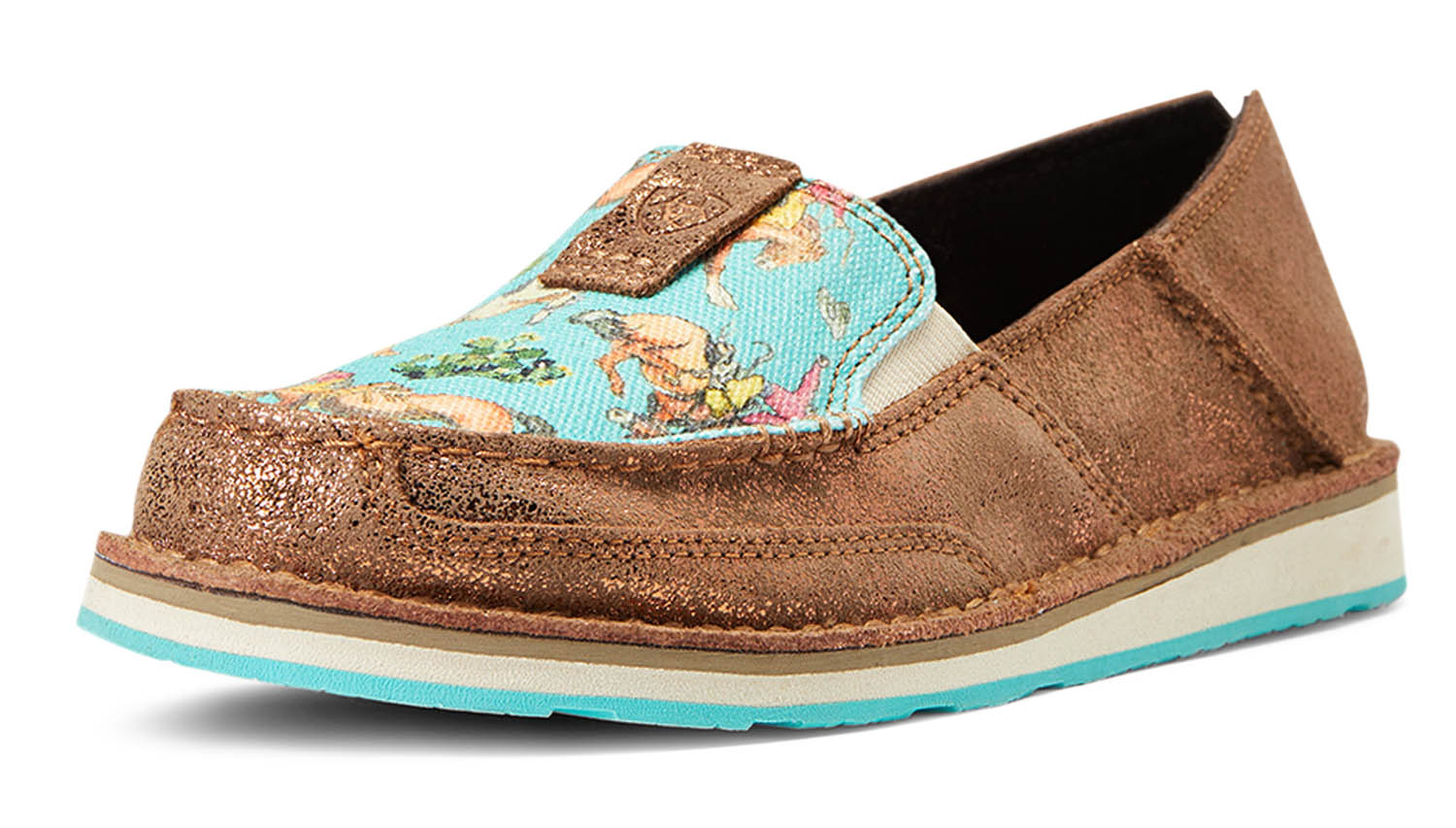 Women's Cruiser, Copper Metallic/Bucking Turquoise by Ariat - Jeffers
