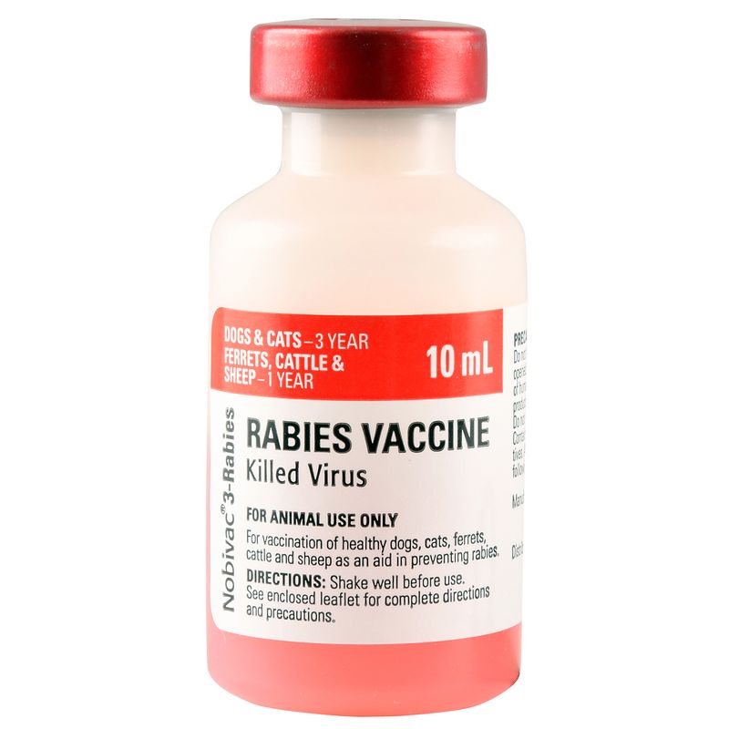 Nobivac 3 Rabies Vaccine - Jeffers