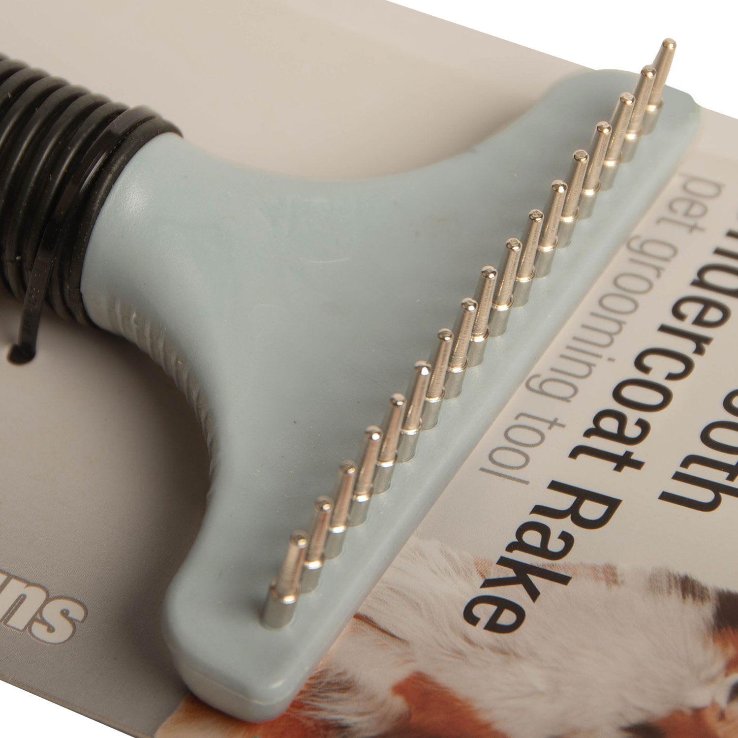 Long Tooth Undercoat Rake for Dogs - Jeffers