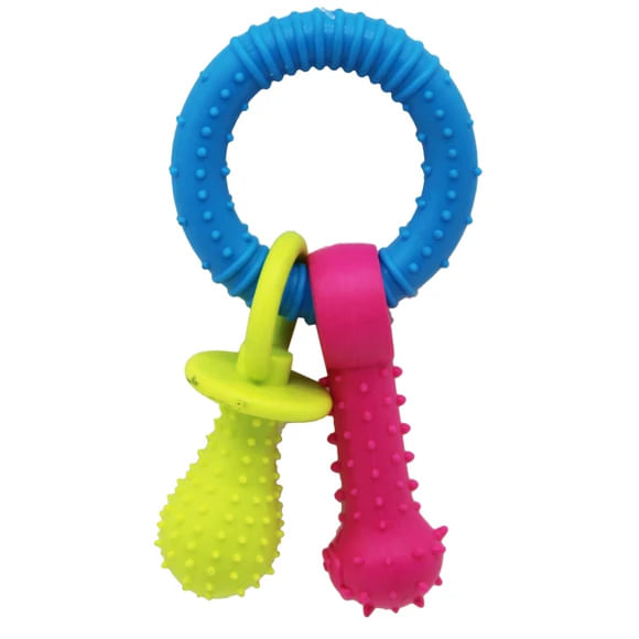 Duke's Soft Puppy Chew Ring, 5" - Jeffers