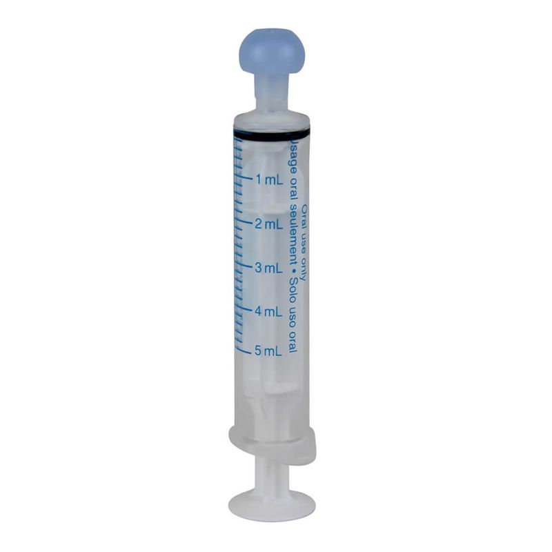 Baxter Oral Syringe Full Plunger Clear - Jeffers